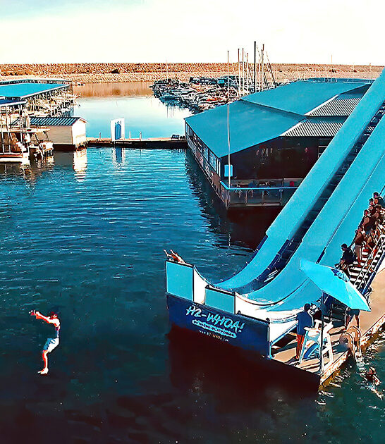 floating water slide arizona ftr