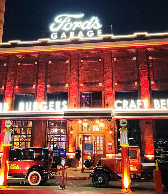 garage themed restaurant ohio ftr