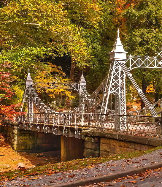 gorgeous suspension bridge ohio ftr