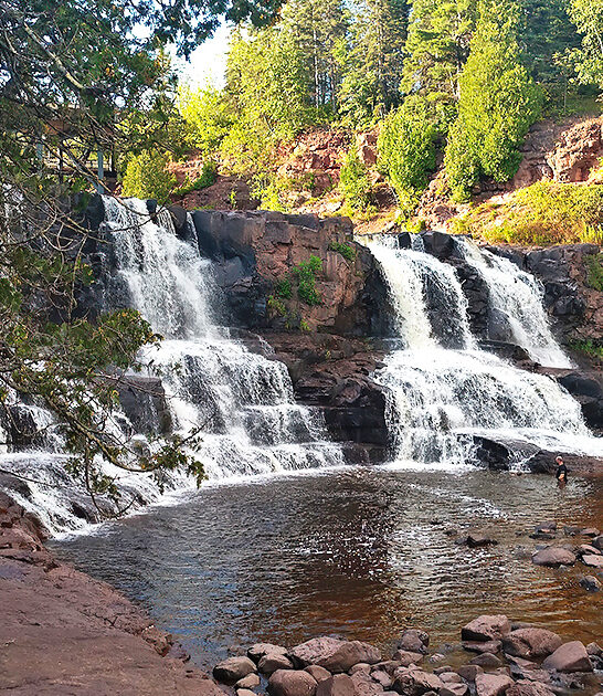 multi level waterfalls minnesota ftr