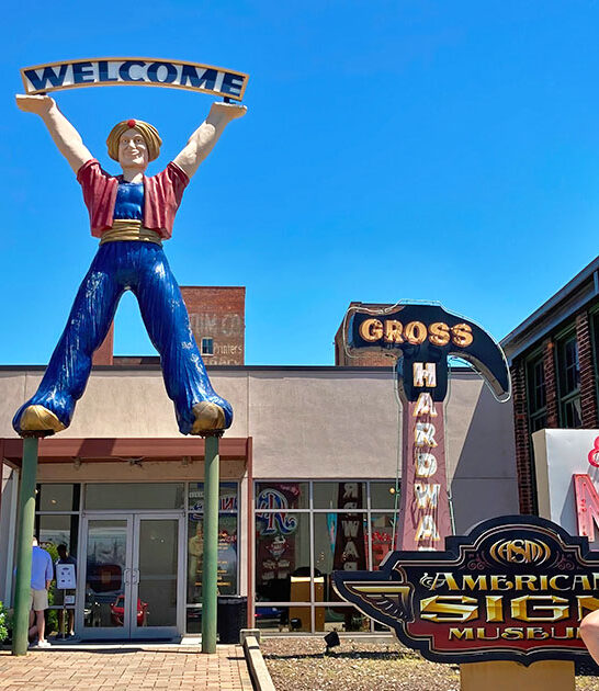 nostalgic sign museum ohio ftr