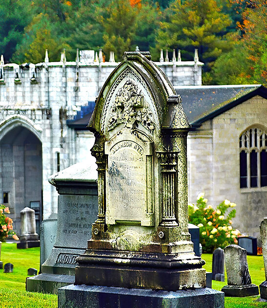 picturesque hillside cemetery vermont ftr