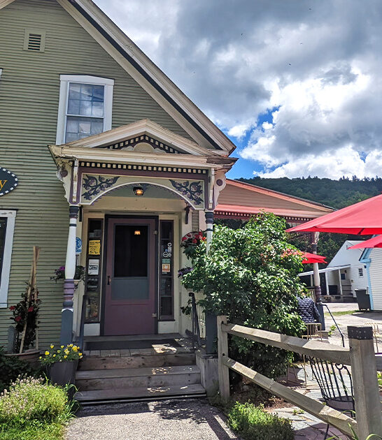 tiny bookstore coffee vermont ftr