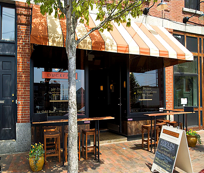 Welcome to Duckfat, where the awning is as inviting as the aroma wafting from within. This cozy corner of Portland promises culinary adventures that'll make your taste buds quack with joy.