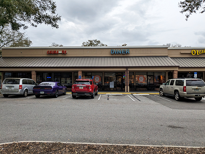 Welcome to flavor town! The DeBary Diner's unassuming exterior hides a world of culinary delights waiting to be discovered.