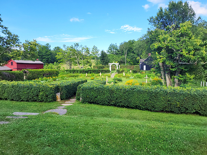 A secret garden or Narnia's backyard? This enchanting oasis at Vaughan Woods is where fairy tales come to life.