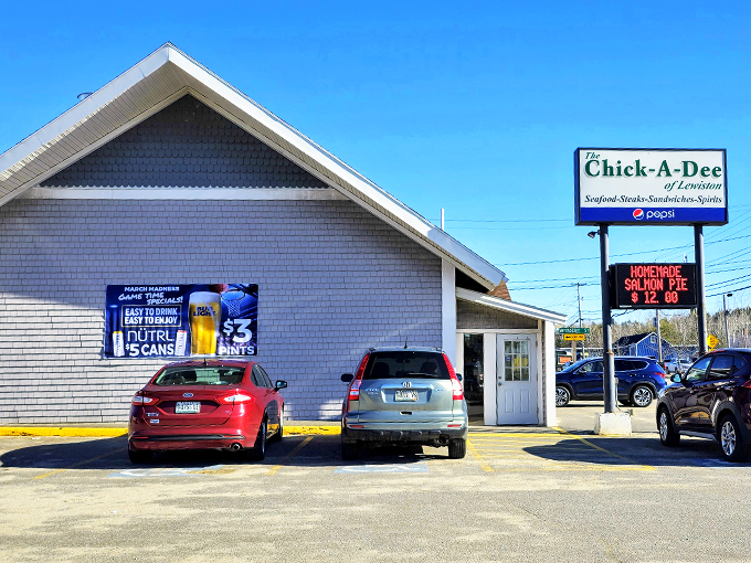A humble facade that proves you can't judge a seafood book by its cover - this unassuming spot holds oceanic treasures within.