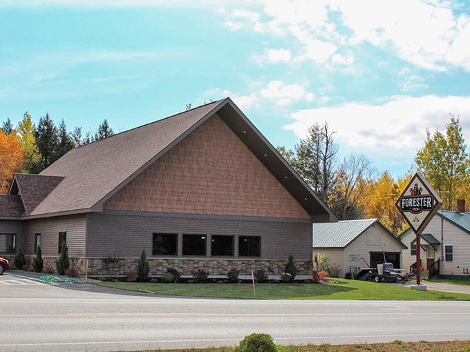 Like a cozy mountain lodge that decided to serve incredible pub fare, The Forester's rustic charm welcomes you home before you even step inside.