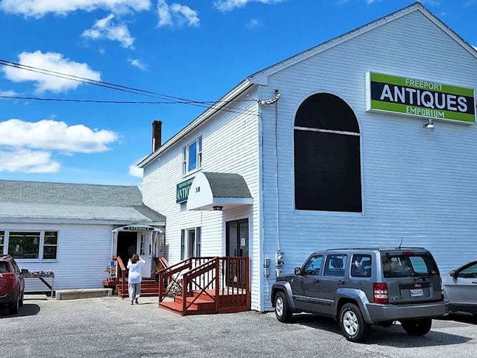 Like a white-clapboard time capsule in coastal Maine, this unassuming building holds more stories than your grandmother's photo albums.