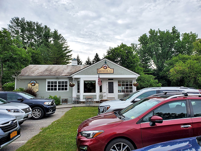 Welcome to breakfast paradise! The Little Rooster Caf&eacute; stands proud, a beacon of hope for hungry travelers and locals alike.