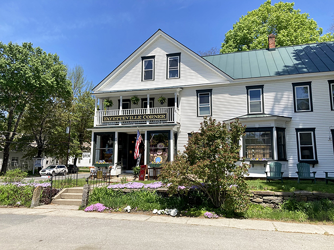 Step into a time capsule! This charming white house isn't just a pretty face - it's a treasure trove of memories waiting to be rediscovered.
