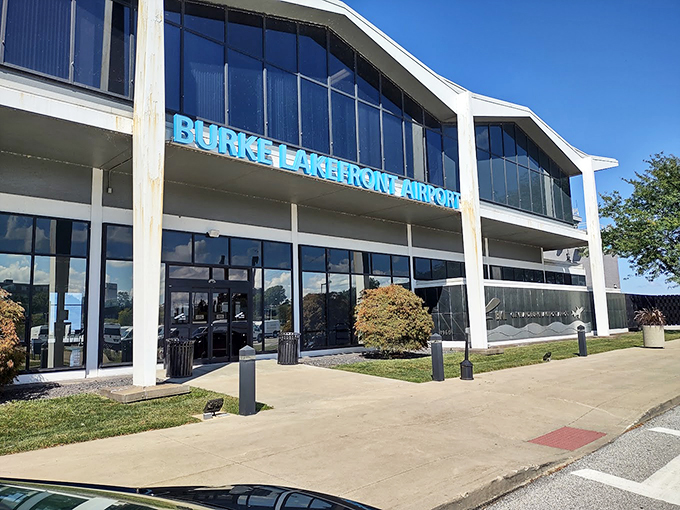 Welcome to the friendly skies… and runways! Burke Lakefront Airport: where planes take off and your imagination soars. Who knew an airport could be this inviting?