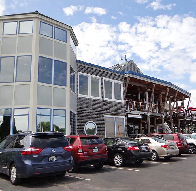 A coastal gem that's more inviting than a lobster trap! Federal Jack's stands proud, its weathered shingles and expansive windows promising a feast for both eyes and stomach.