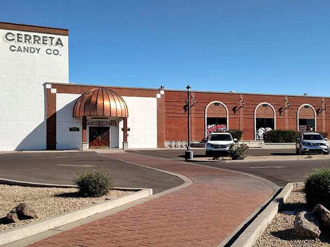 Welcome to candy paradise! Cerreta's brick facade might look unassuming, but inside lies a world sweeter than Willy Wonka's wildest dreams.