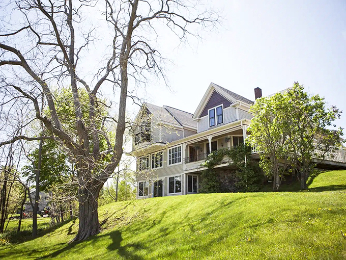 Perched majestically on a hillside, this Victorian beauty houses Primo like a culinary crown jewel, complete with gardens that would make Martha Stewart swoon. Photo credit: FP Maine