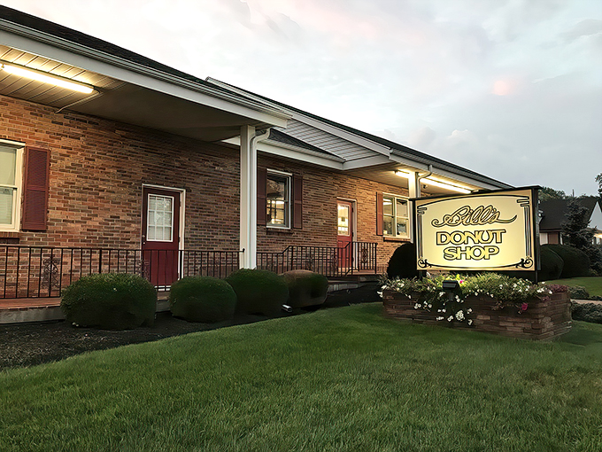 A donut shop that looks like grandma's house? Bill's is serving up nostalgia with a side of sugar!