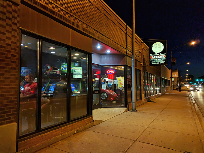 Step right up to the ultimate time machine! This unassuming storefront hides a treasure trove of pixelated nostalgia that'll transport you straight back to your misspent youth.