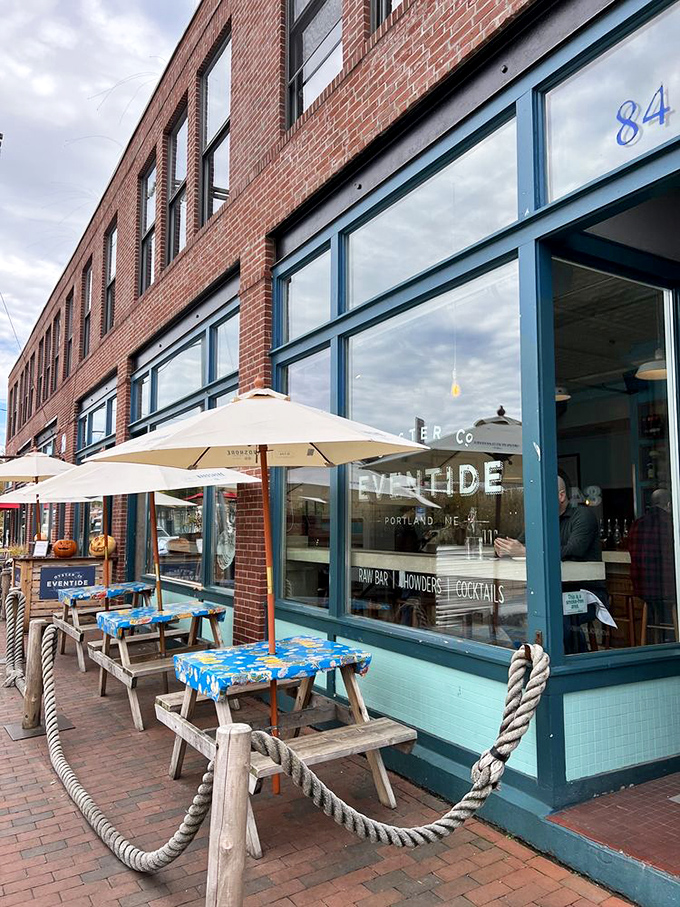 A brick-and-mortar love letter to seafood, where nautical charm meets urban sophistication on Portland's bustling Middle Street.