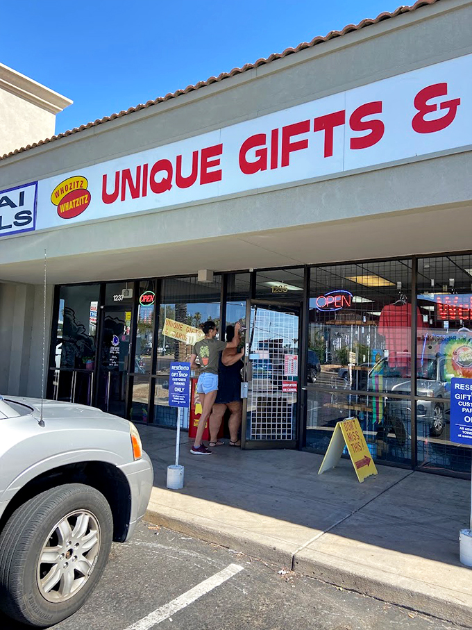 Step into a world where "unique" isn't just a word on the sign&mdash;it's a promise of whimsical discoveries waiting inside.