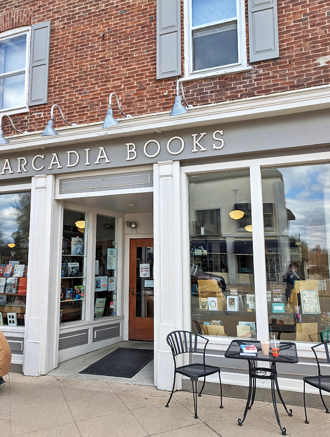Arcadia Books: Where stories and sidewalk seating invite you to lose yourself in literature on a sunny Wisconsin day.