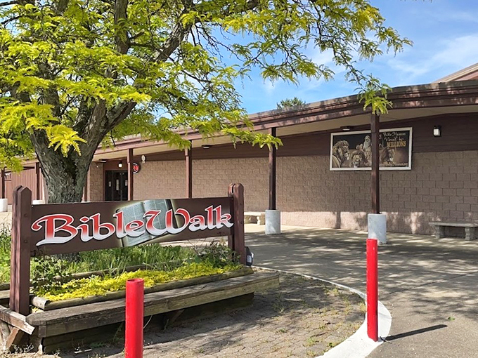 Welcome to BibleWalk, where the Good Book comes to life! This unassuming building houses a treasure trove of biblical wax figures that'll make you say, "Holy Moses!"