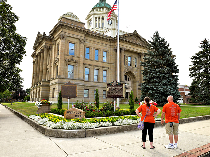 Justice never looked so picturesque! This courthouse could double as a movie set &ndash; oh wait, it did! Shawshank's legal drama unfolded right here.