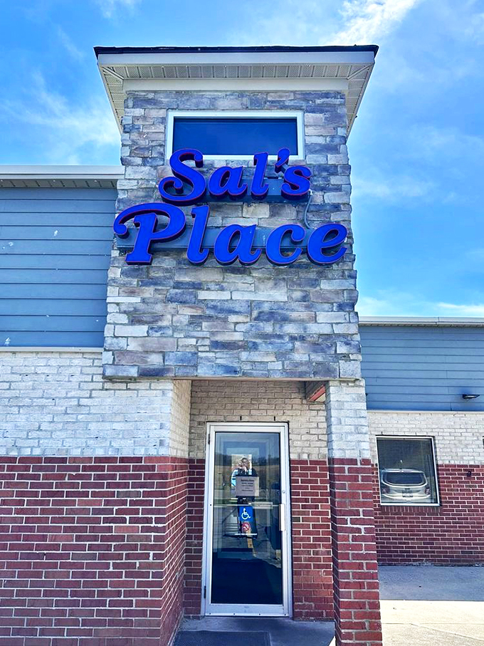 Welcome to Sal's Place, where the blue sign shines brighter than a Michigan summer sky. This isn't just a restaurant; it's a beacon of comfort food dreams.
