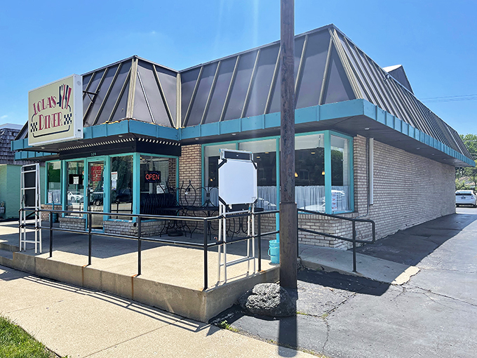 "Welcome to flavor town!" Lola's Diner's retro facade promises a journey back in time, with a side of mouthwatering nostalgia.