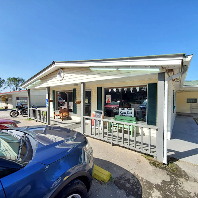 Welcome to flavor town! Fannin's Family Restaurant may look unassuming, but don't let that fool you - it's hiding some serious culinary magic inside. Photo credit: Erika Iversen