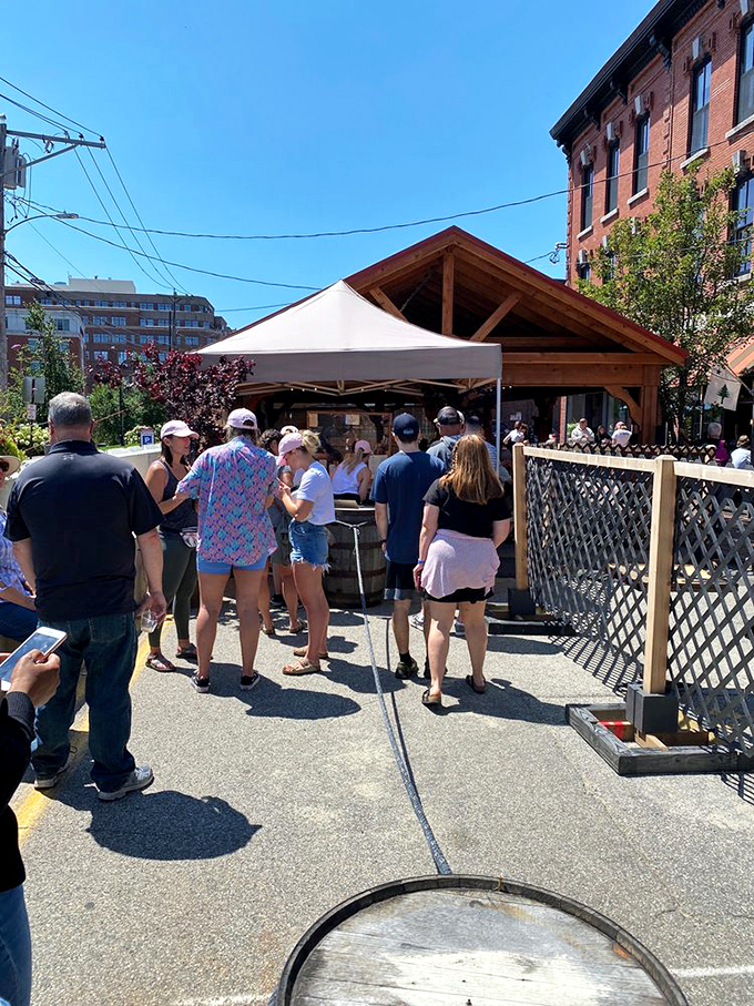 Welcome to the Duckfat experience! Where the line is part of the fun and the anticipation is half the flavor.