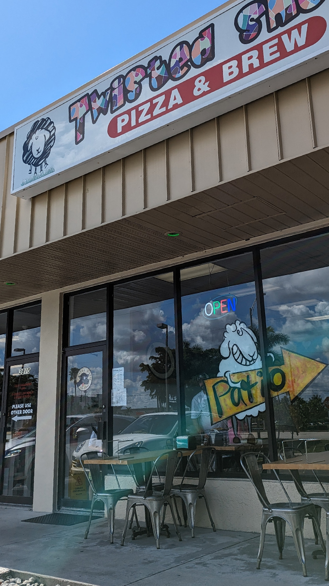 Welcome to Twisted Sheep, where the only thing more inviting than the sign is the aroma wafting from inside. This place is so warm and welcoming, you'll feel like you've been invited to a family reunion &ndash; minus the awkward small talk. Photo credit: Bill Palis