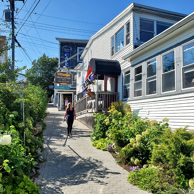 A coastal gem that's more inviting than a lobster's "come hither" claw. HarborSide 1901 Bar and Grill beckons with its charming white exterior and promise of seafood delights.