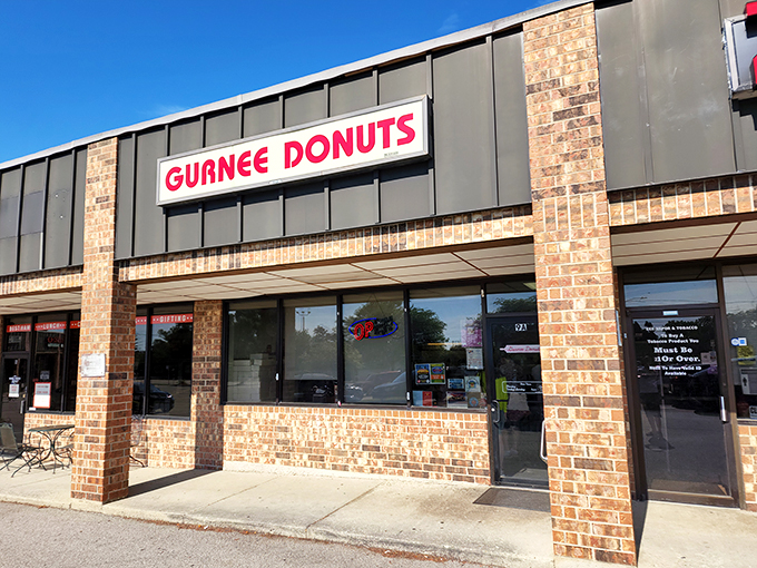 Welcome to donut paradise! Gurnee Donuts' unassuming exterior hides a world of sweet delights that'll make your taste buds do a happy dance.
