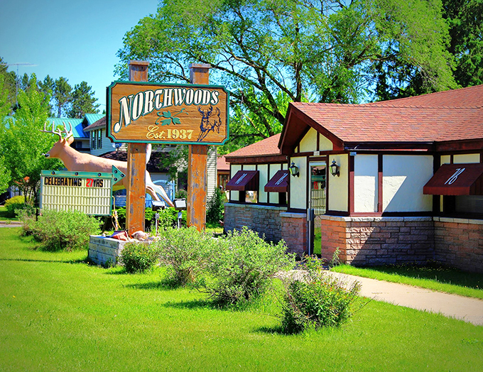 Step back in time at Northwoods Supper Club, a charming Wisconsin institution serving up nostalgia and delicious meals since 1937.