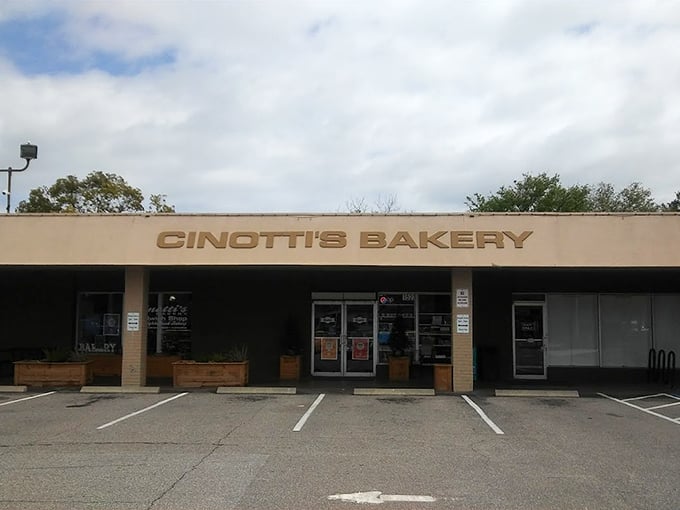 Welcome to carb heaven! Cinotti's Bakery stands proud, a beacon of buttery hope in Jacksonville Beach.