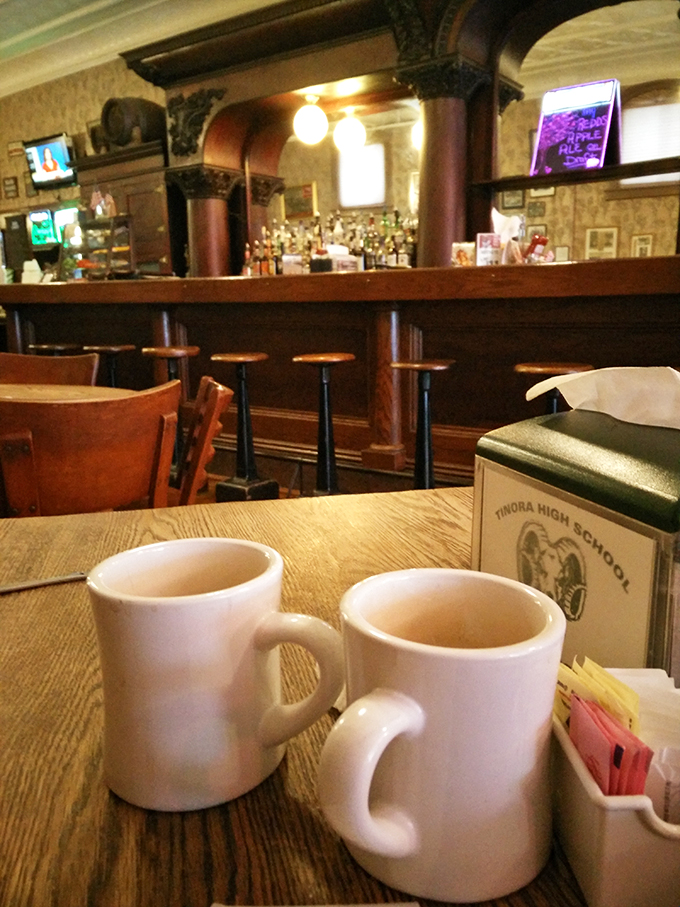 Java jive! These mugs aren't just serving coffee; they're dishing out liquid nostalgia with a side of small-town charm.