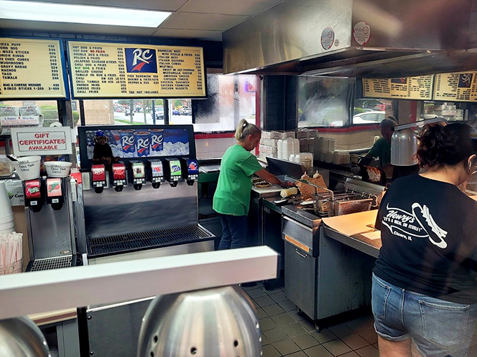 Where the magic happens! These kitchen wizards turn simple ingredients into edible nostalgia.