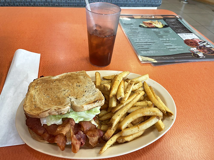 This BLT is the Avengers of sandwiches - each component a superhero in its own right, but together, they're unstoppable. Thanos doesn't stand a chance against this flavor.