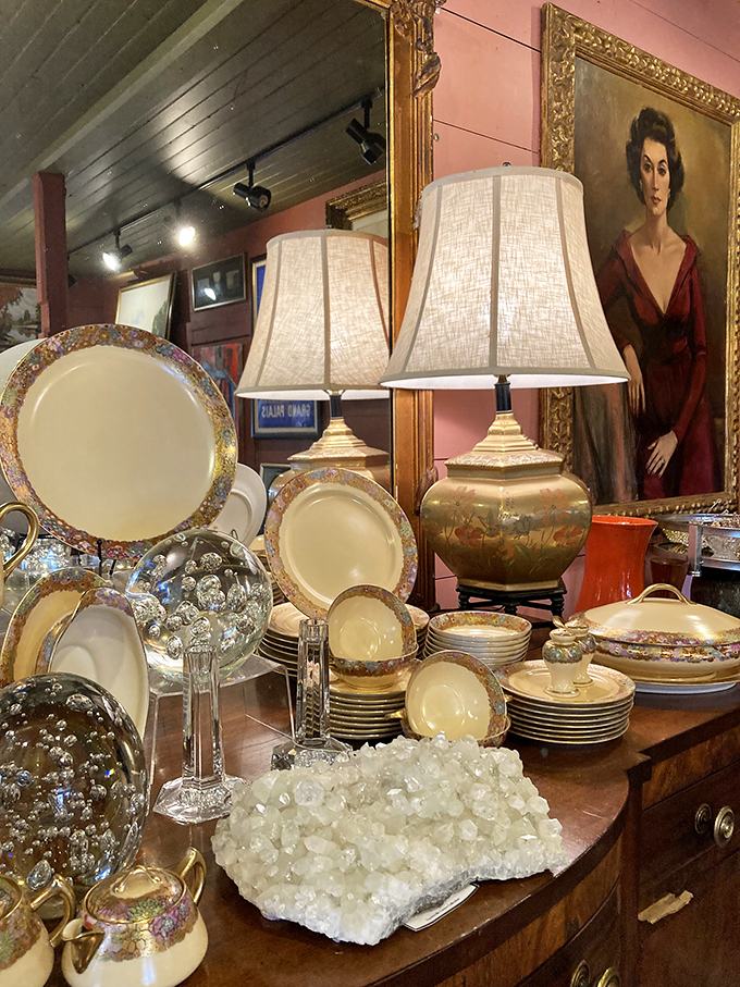 A buffet of beauty! From delicate florals to bold geometrics, these plates are dishing up a feast for the eyes.