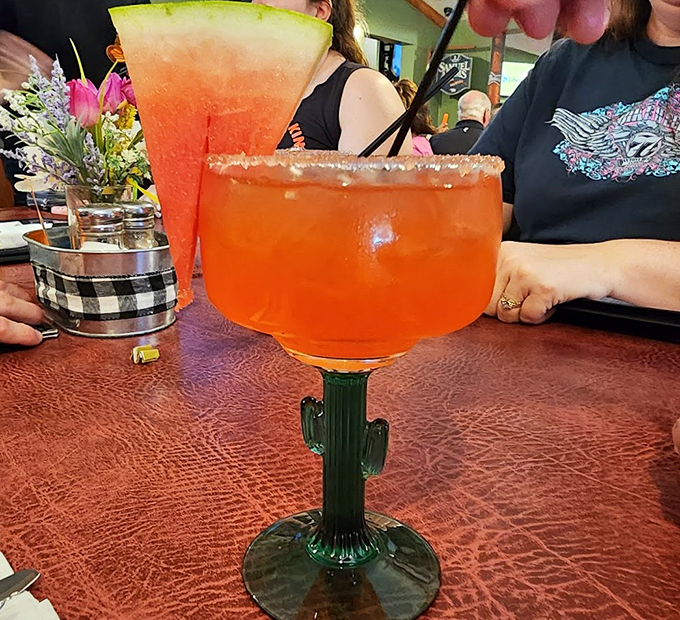 These colorful cocktails in quirky glasses prove Maine knows how to have fun with their libations.