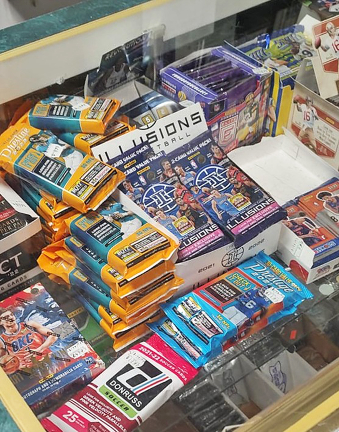 Score a slam dunk or touchdown with these trading cards. They're the next best thing to courtside seats!