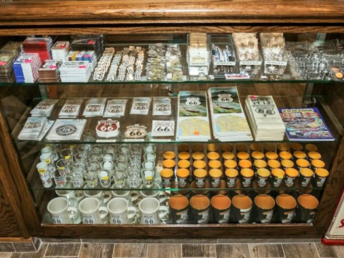 More than just souvenirs&mdash;it's a treasure trove of Route 66 memories waiting to ride shotgun home.