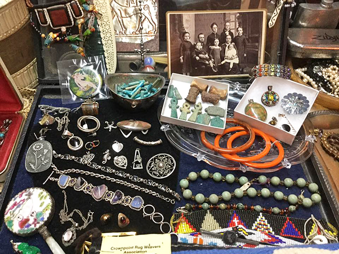 A treasure trove of vintage jewelry sparkles with possibility &ndash; from delicate Victorian pieces to bold mid-century statements.