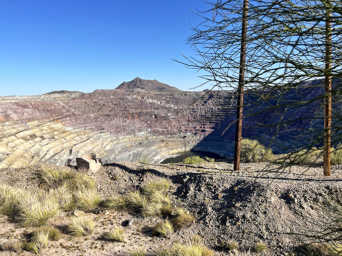 The New Cornelia Mine: A grand canyon of human ingenuity. It's like looking at the world's biggest serving of layer cake... made of rocks! Photo credit: Alexander Avtanski
