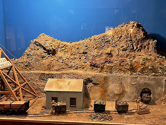 It's a small world after all &ndash; the miniature miner edition. This diorama brings the bygone era to life, minus the backbreaking labor.