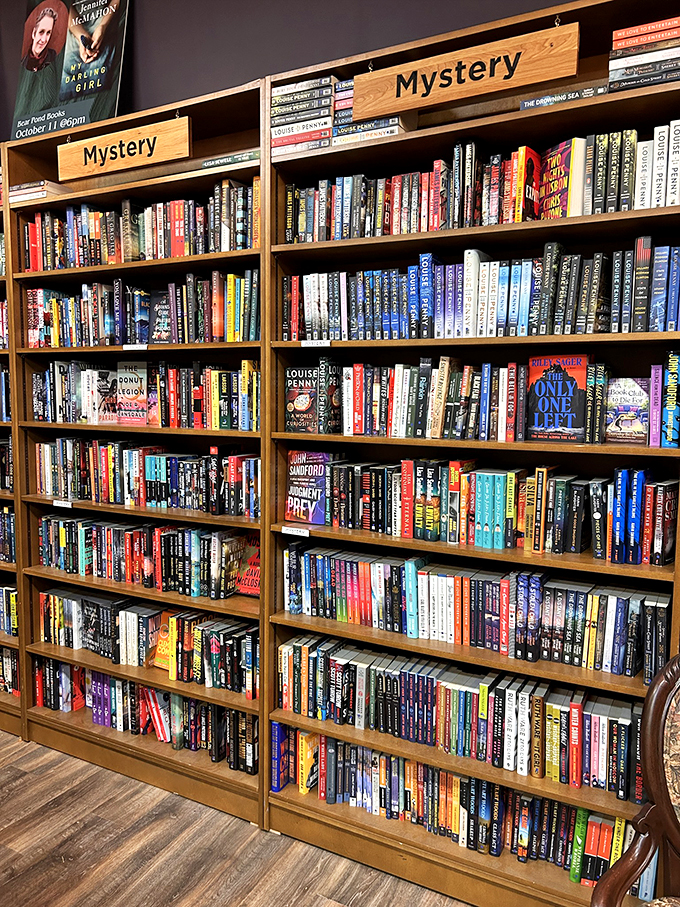 Whodunit heaven! This mystery section is so packed with intrigue, even Sherlock Holmes might need a hint or two.