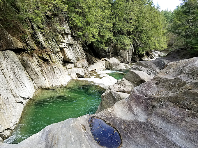 Vermont's version of the Enchanted Forest. Snow White and her woodland friends would fit right in here.