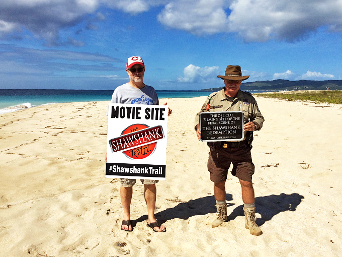 From Ohio to the beaches of "Mexico." The Shawshank Trail's reach knows no bounds, just like Andy's dreams.