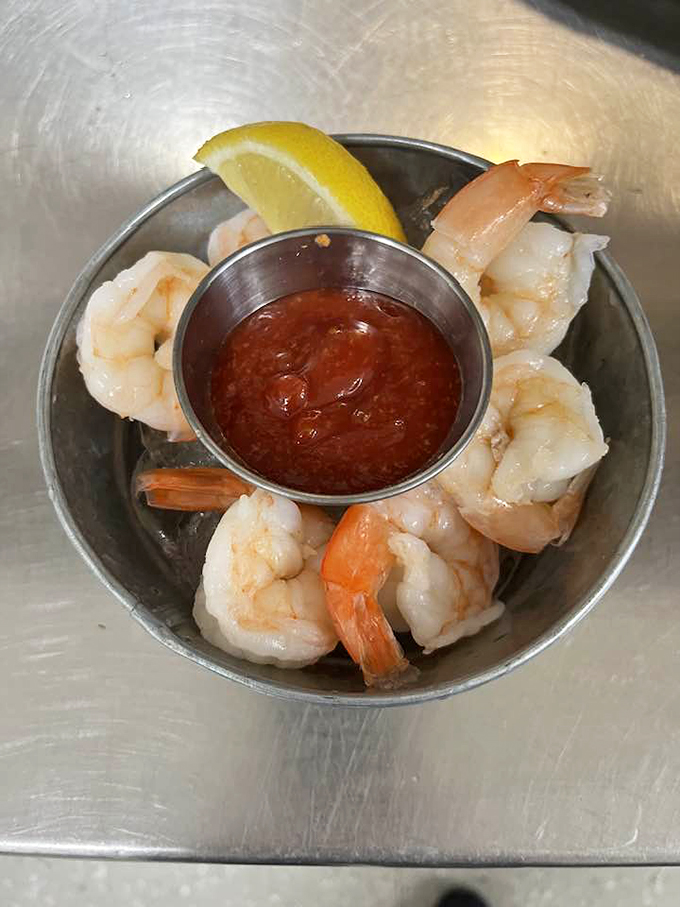 Simple, elegant, and perfectly poached - these shrimp are ready for their cocktail party debut.