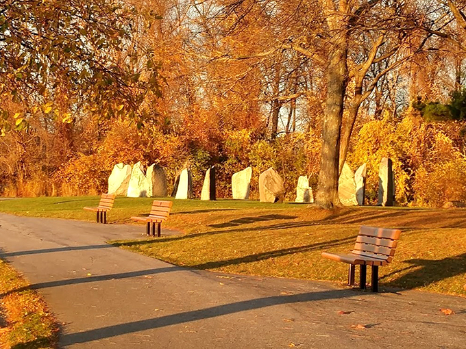 Each carefully placed stone plays its part in this grand timepiece, measuring moments in monumental style.